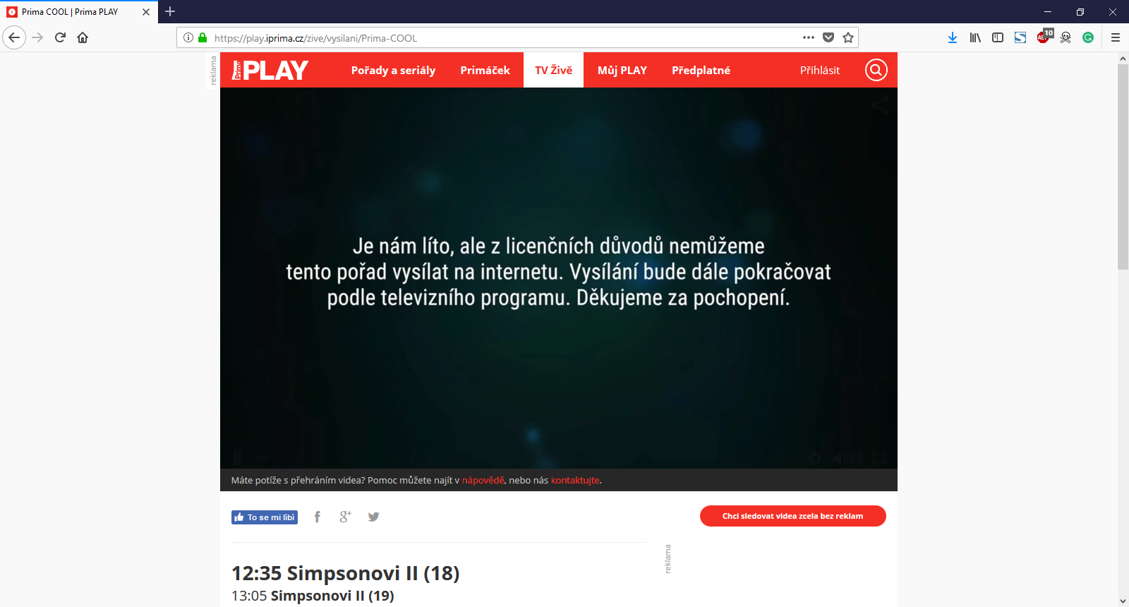 Jak a kde sledovat TV Prima online a zdarma? COOL, MAX, ZOOM i Love